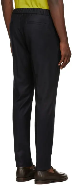 Loro Piana Logo Slim Casual Pants