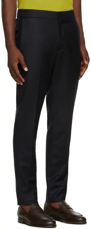 Loro Piana Logo Slim Casual Pants