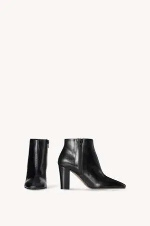 THE ROW Cindy Ankle Boot - Black
