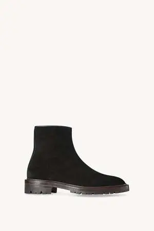 THE ROW Moto Side Zip Boot