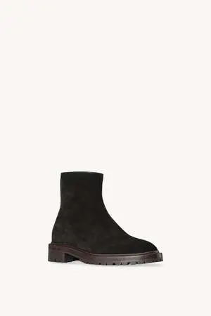 THE ROW Moto Side Zip Boot