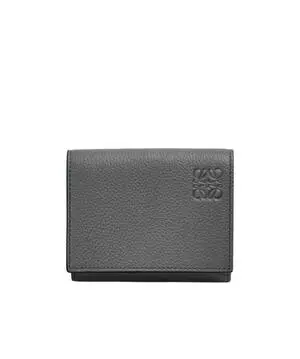 Loewe Trifold Wallet In Soft Grained Calfskin