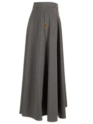Valentino Garavani Vlogo Midi Skirt