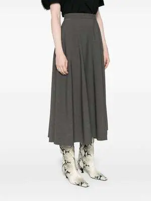 Valentino Garavani Vlogo Midi Skirt