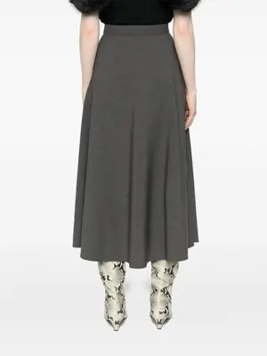 Valentino Garavani Vlogo Midi Skirt