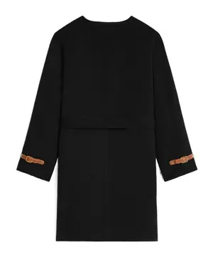 Celine Bathrobe Coat In Double Face Cashmere