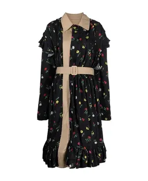 Balenciaga Reversible Trench Coat - Black