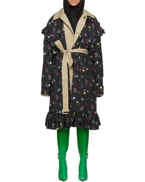Balenciaga Reversible Trench Coat
