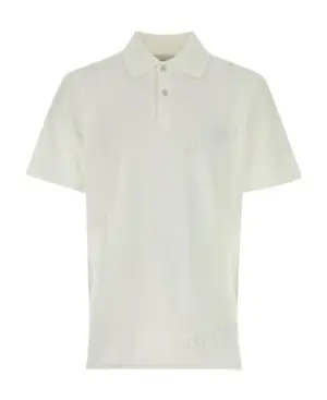 LANVIN Straight Hem Short-sleeved Polo Shirt