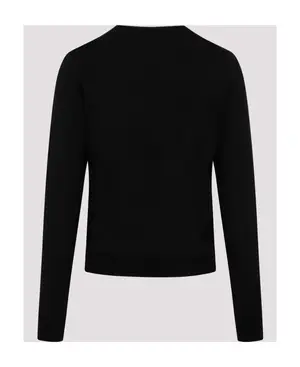 LANVIN Long Sleeved Ribbed-knit Top