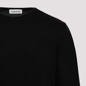 LANVIN Long Sleeved Ribbed-knit Top