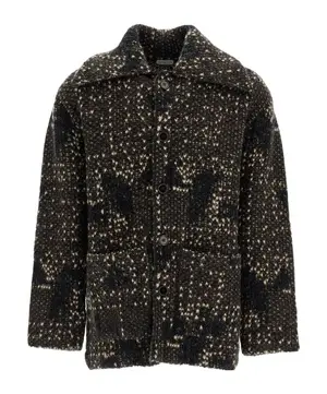 Dries Van Noten Knitted Oversized Cardigan