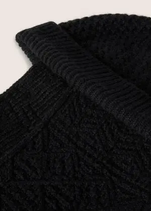 Loro Piana Knitted Hooded Cashmere Scarf