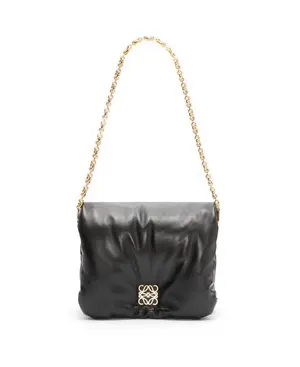 Loewe Goya Puffer Chained Shoulder Bag