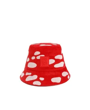 Loewe Mushroom Bucket Hat In Corduroy