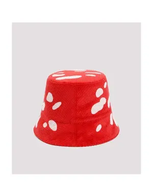 Loewe Mushroom Bucket Hat In Corduroy