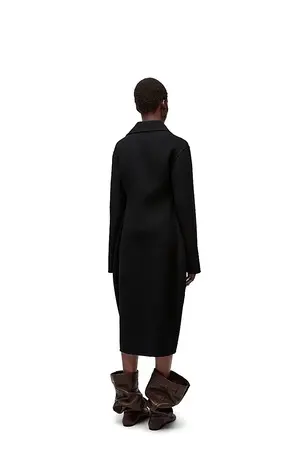 Loewe Balloon Coat In Wool