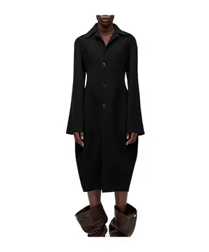 Loewe Balloon Coat In Wool