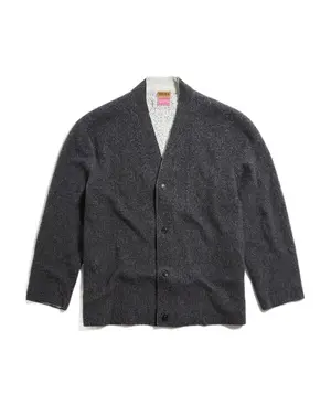 Zegna X The Elder Statesman Oasi V-neck Cardigan - Gray