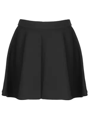 Loewe Silk And Wool Trumpet Skirt - Black