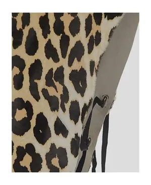 Dries Van Noten Leopard Printed Sleeveless Top
