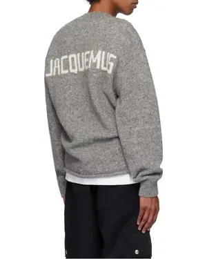 Jacquemus Logo Detailed Knitted Jumper