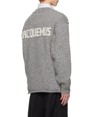 Jacquemus Logo Detailed Knitted Jumper