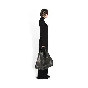 Balenciaga Ribbed Knit Turtleneck Jumpsuit