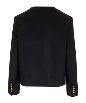 Celine Chasseur Jacket In Cashmere Flannel