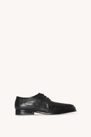 THE ROW Nino Derby Shoe - Black