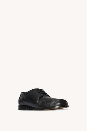 THE ROW Nino Derby Shoe - Black