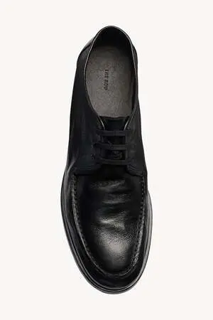 THE ROW Nino Derby Shoe - Black