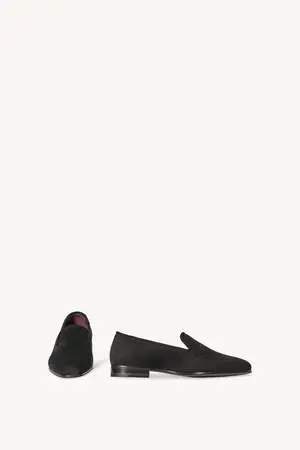 THE ROW Marc Loafer - Black