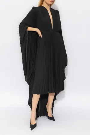 Balenciaga Pleated Maxi Dress