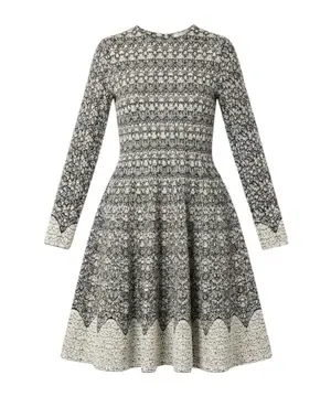 Alaïa Round Neck Dress