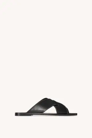 THE ROW Link Sandal - Black