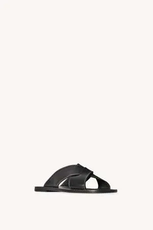 THE ROW Link Sandal - Black