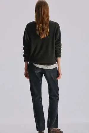 THE ROW Duvan Pant - Pewter Blue
