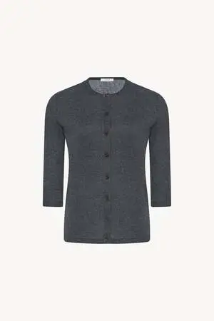 THE ROW Alena Sweater - Dark Grey