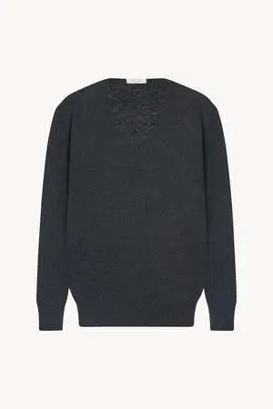 THE ROW Phef Sweater - Charcoal