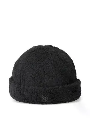 MAISON MICHEL Cliff Logo-plaque Beanie Hat