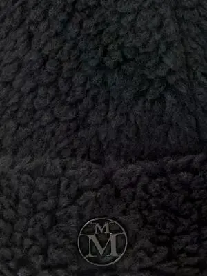 MAISON MICHEL Cliff Logo-plaque Beanie Hat