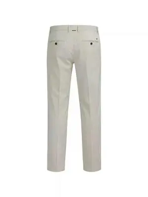 MASON'S Pleated Twill Chino Trousers