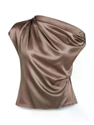 THE SEI Draped Asymmetric Top