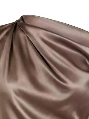 THE SEI Draped Asymmetric Top - Neutrals