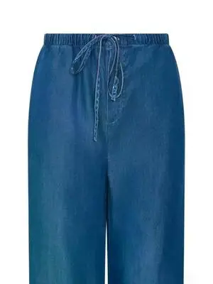 PATRICK ASSARAF Drawstring-waist Stonewashed Jeans