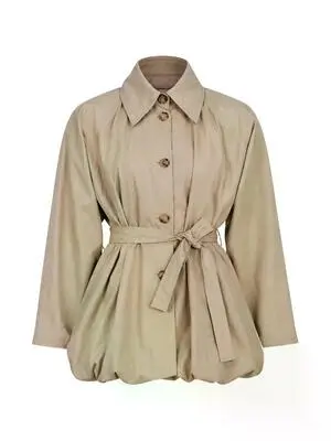 Magda Butrym Bubble Single-breasted Coat - Neutrals