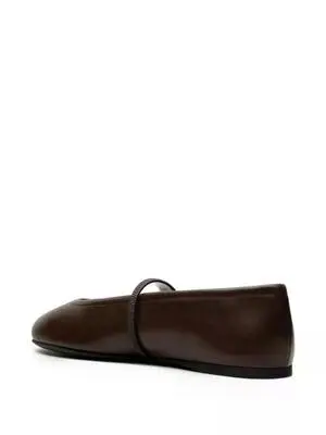 Miu Miu Logo-embossed Ballet Flats