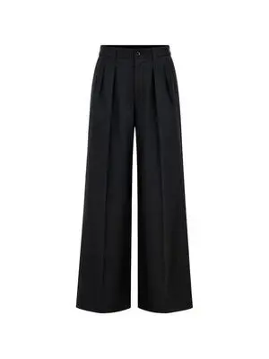 SHIRO SAKAI Pleated Tailored Trousers