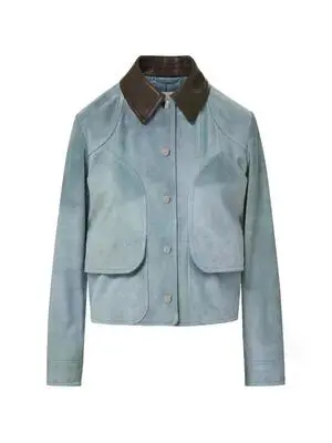 Veronica Beard Walters Cropped Jacket - Blue